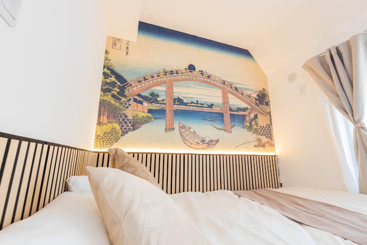 Asakusa/skytree/shinjuku｜ev｜max 5｜31㎡ | 2 Bd+sofa - Asakusa