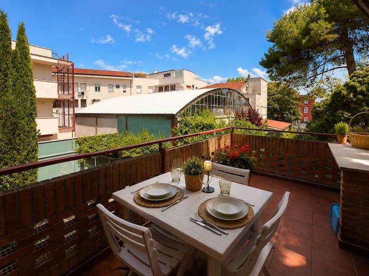 Luxury Apartment, Terrazza, Giardino E Parcheggio - Senigallia
