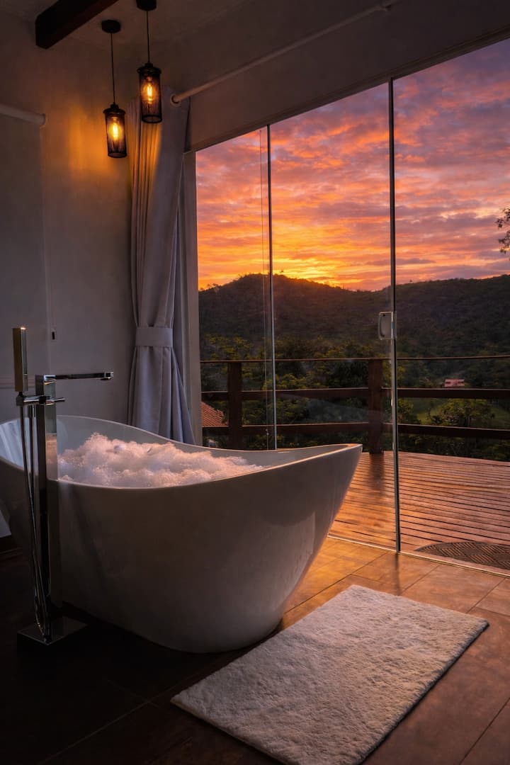 Chalé Sunset Em Secretário - Brazil