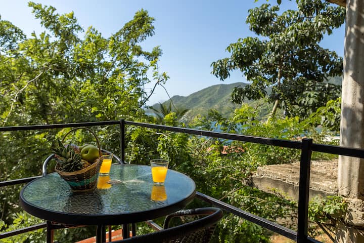 Cabaña Privada Con Vista Al Mar Y Excelente Wifi. - Taganga