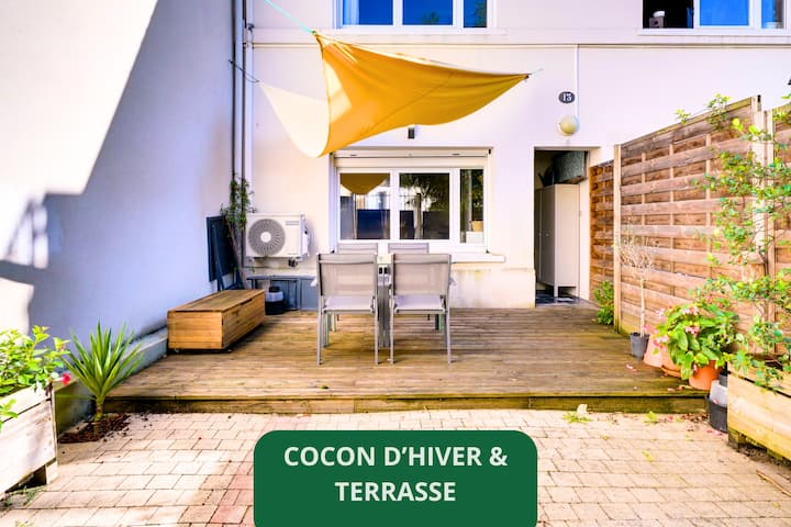 Cocon D’hiver & Terrasse - Charme Bordelais - Bordeaux