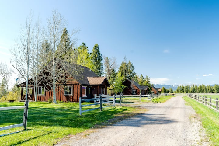 Glacier Ranch South Fork Cabin - Columbia Falls, MT