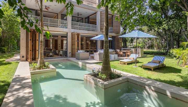 Palm Villa Private 5 Bed Villa In Playa Del Carmen - Playa del Carmen