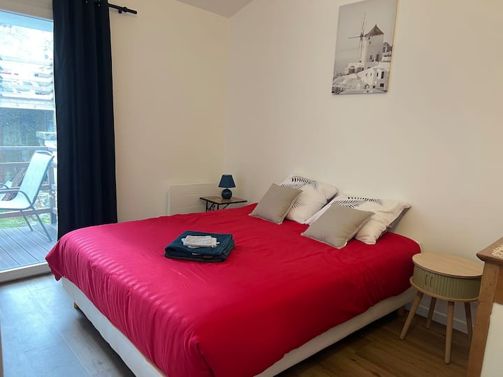 Chambre Terrasse Proche Thermes à Saujon - Saujon