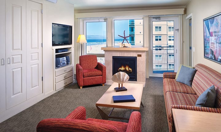 2 Bed 05-22-24 Oceanfront 1br King Pool Walk2beach - Seaside, OR