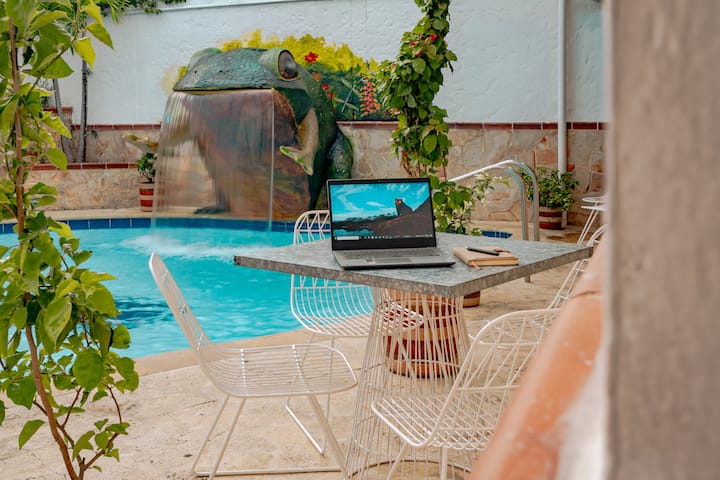 Casa Colonial Con Piscina Y Encanto Natural - Santa Fe de Antioquia