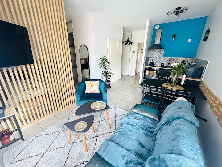 Appartement Avec Jardin Centre Ville 2 Personnes - Valence