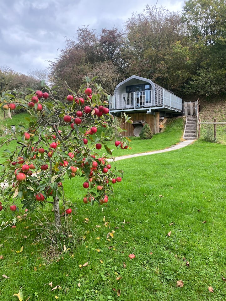 Pod With En-suite And Kitchenette Next To A Stream - Shropshire