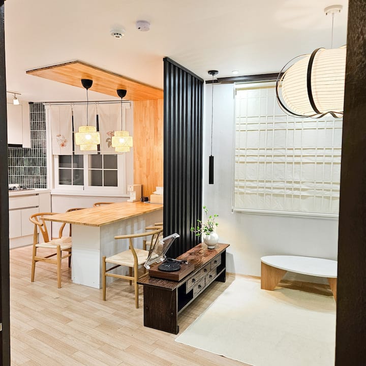 Busan Days/무료픽업/부산역8분/남포동/북항/침실2/침대3/~7인/주방+세탁o - Busan