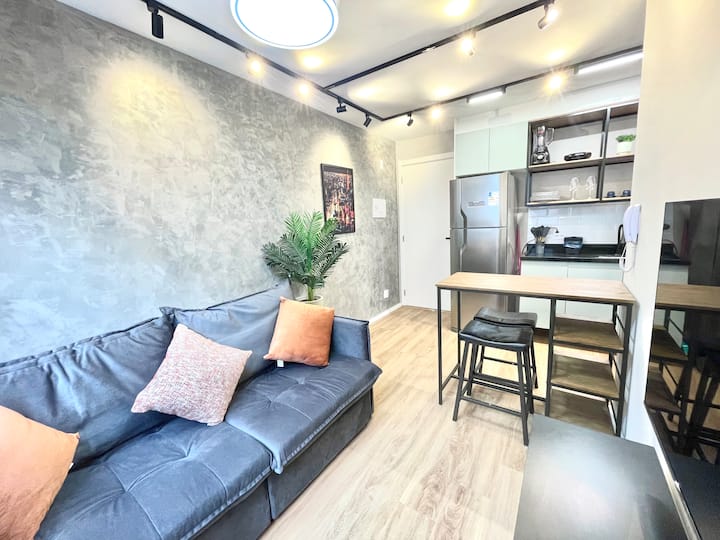 Flat 306 Completo E Moderno C/ 1 Dorm  No Centro - São Paulo