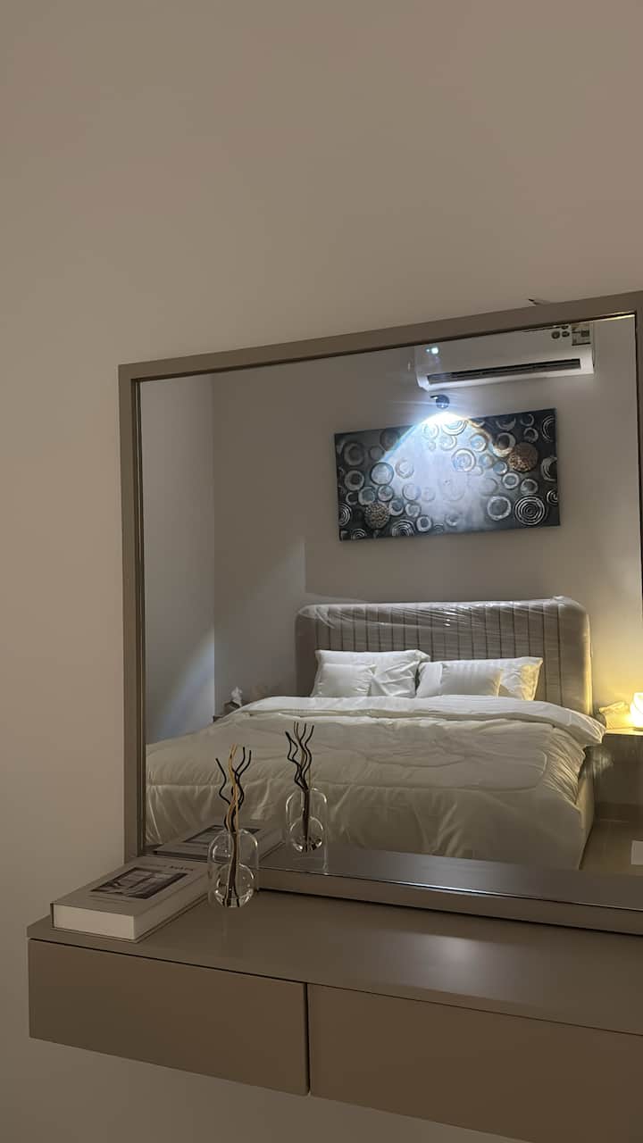 شقة بغرفة معيشة وغرفة نوم - Dammam