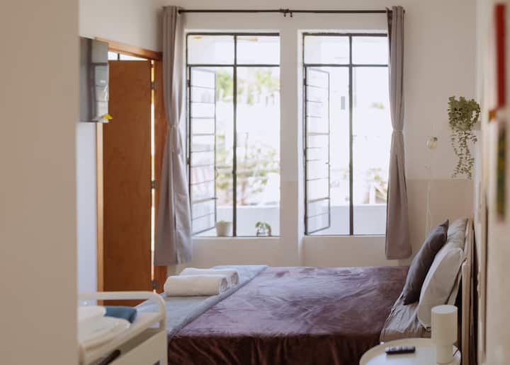 Moderno Loft 2 Con A/c En Av. Vallarta - Minerva. - Guadalajara