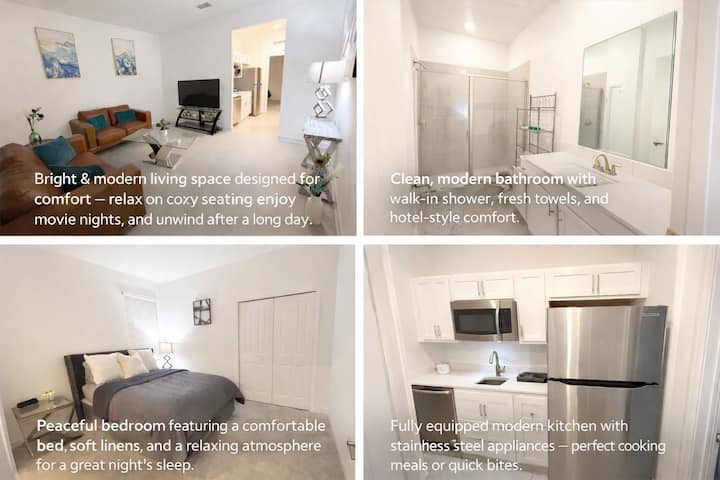 Peaceful Modern Apartment - St. Cloud, FL