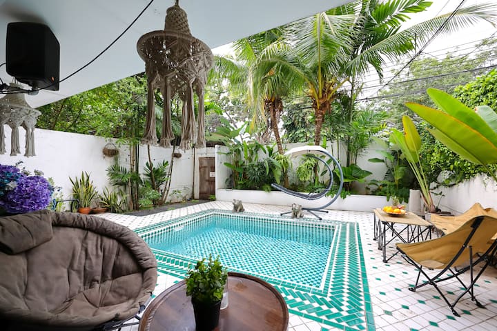 5️⃣清迈古城超级无敌稀缺6卧摩洛哥风泳池别墅. - Chiang Mai