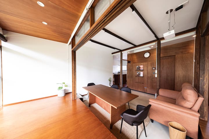 太宰府駅徒歩8分｜五右衛門風呂｜古民家リノベーション・キッチン・駐車場1台・土間リビング - Dazaifu