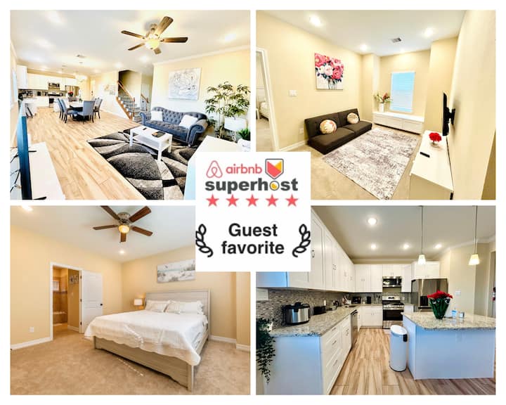 Spacious Cozy New 5br House Near Asian Town - Houston, TX