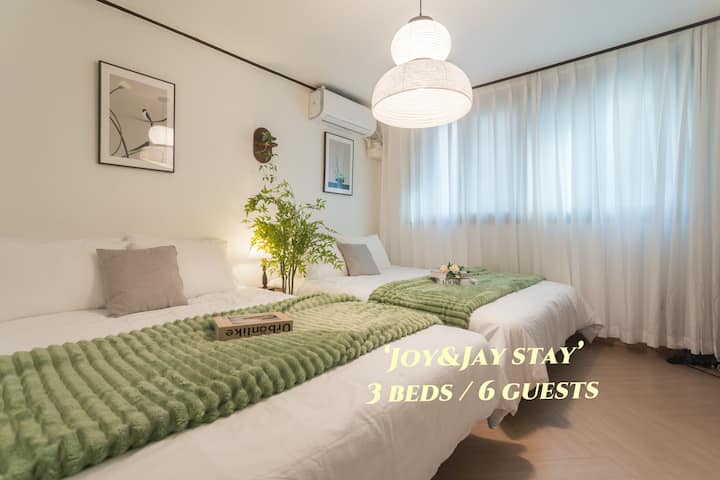 #New 6인/1층/짐보관/마포/공항버스/망원역/망원시장/홍대10분/7박이상 공항 픽업 - Seoul Gimpo Airport (GMP)