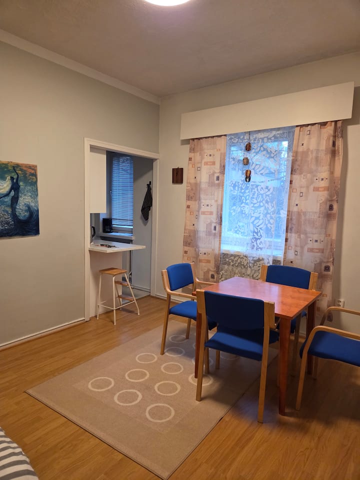 Rauhallinen Kaksio Taka-töölön Paraatipaikalla - Helsinki