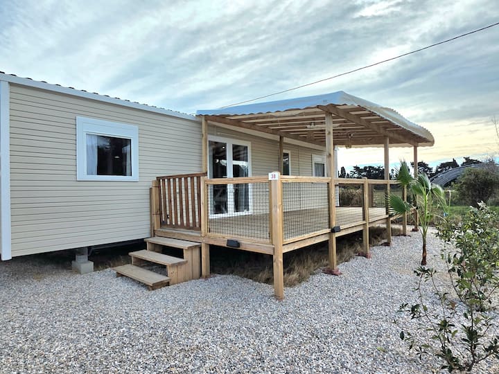 Mobil-home Moderne, Climatisé. Sainte-marie-la-mer - Sainte-Marie