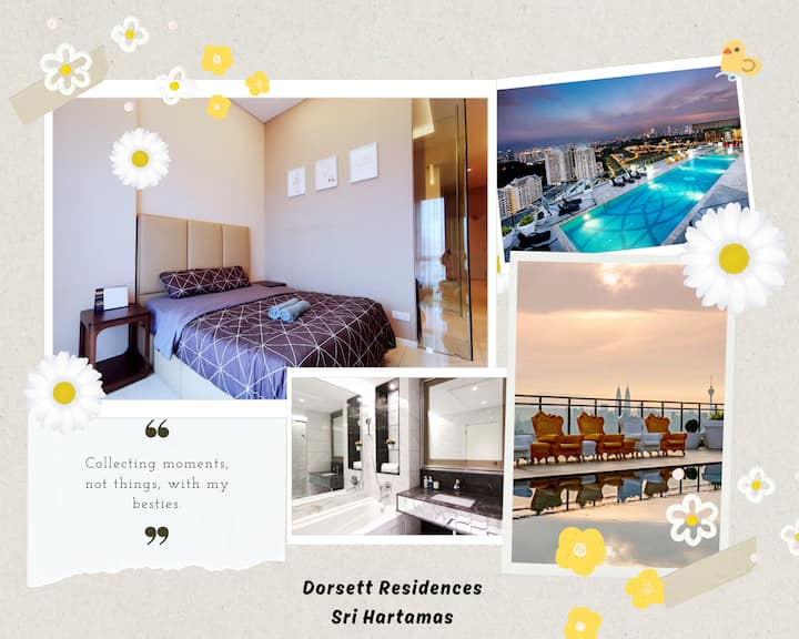 Luxury Suite | 1-4pax | Bathtub | Kl City - Petaling Jaya