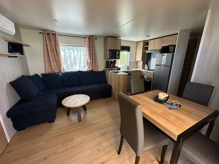 Bungalow 6/8 Pers Camping Canet-en-roussillon - Canet-en-Roussillon
