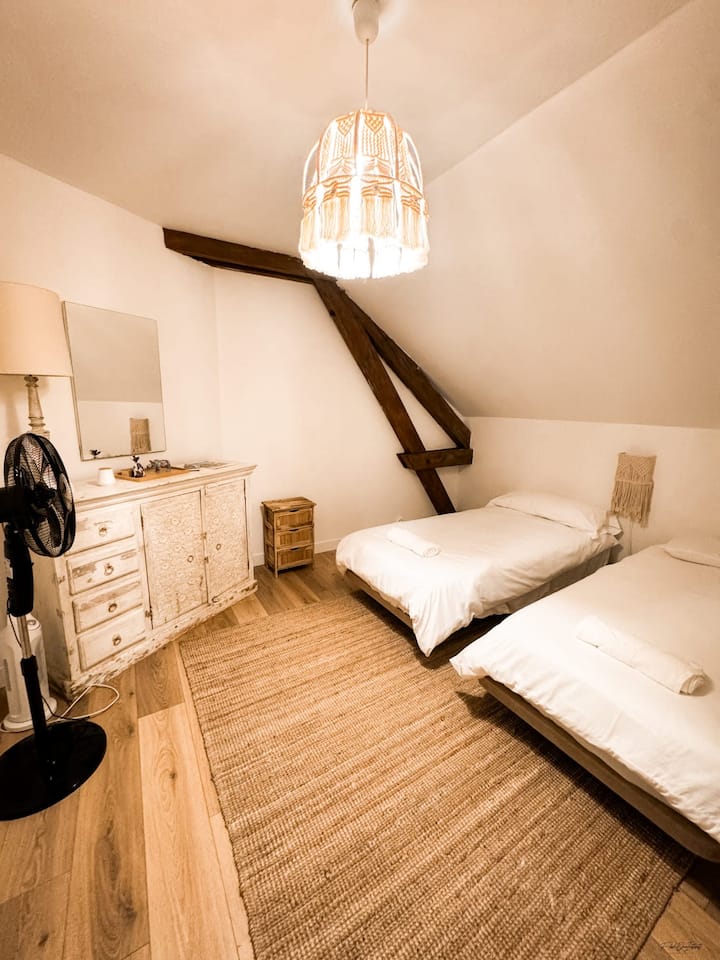 Chambre Esprit Bohème - Cher