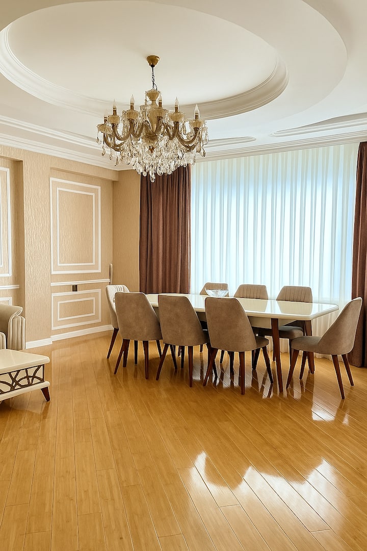 Elegant 2br Apt • 2 Baths •Balcony • Forvip Guest - Azerbaijan