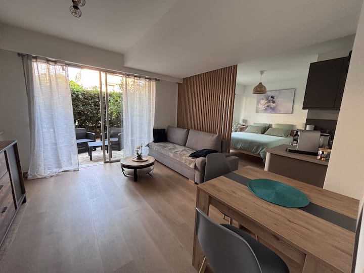 Joli Studio Rénové Avec Parking Privatif - Cagnes-sur-Mer