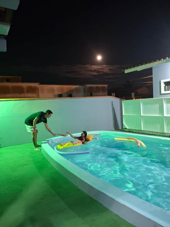 Casa Com 4 Suites, Piscina, A 5 Km Beto Carrero - Penha