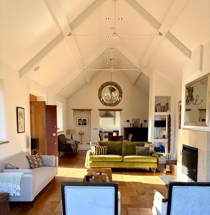 Stunning Somerset Barn, Incredible Views Near Newt - Bruton