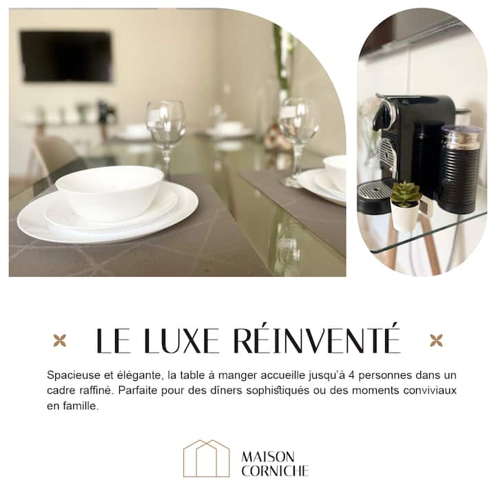 Maison Corniche : Chic Et Vue Sur Mer - Rabat