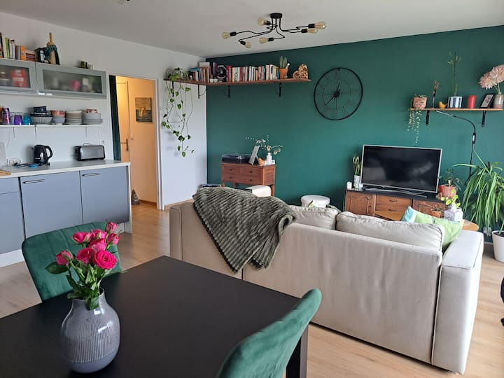 Studio Chaleureux à 10 Min Du Centre Ville En Tram - Strasbourg