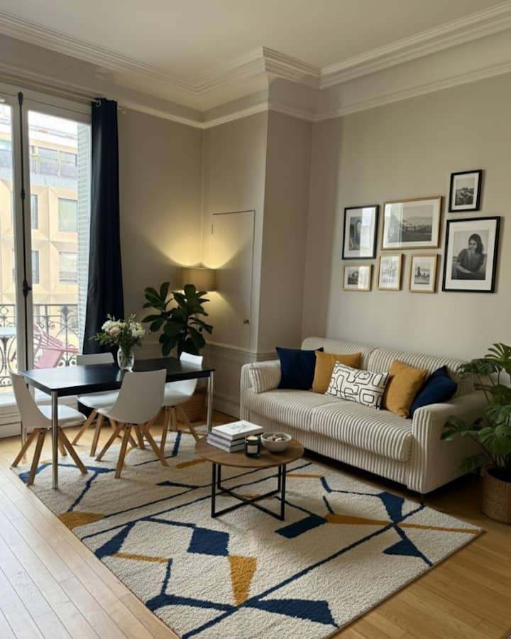 Eiffel View - Chic 1br - Palais Des Congrès - Tour Eiffel - Paris