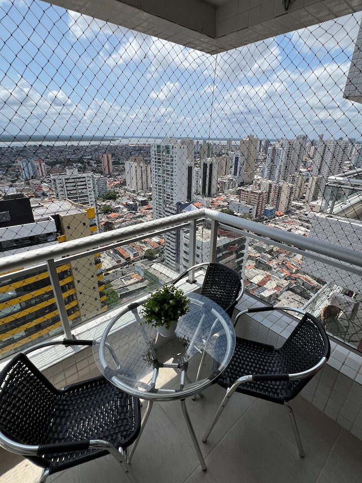 Apartamento Com Belíssima Vista Para Baía. - Belem, Brazil