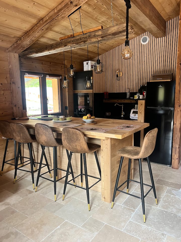 Chalet 5 Couchages 15 Minutes Des Pistes - Beaufort