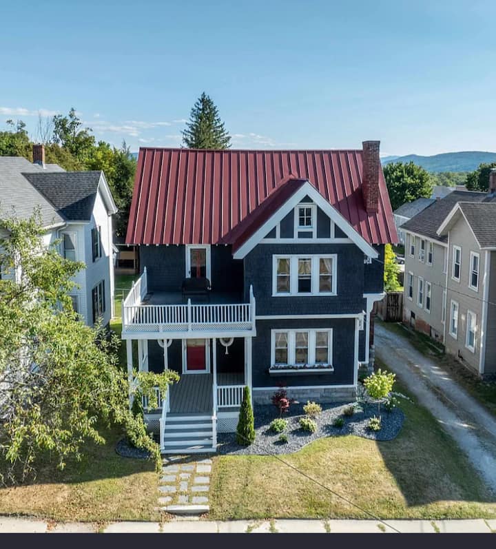 Historic Vt Victorian: Cozy Fireplace & Ski Nearby - Rutland, VT