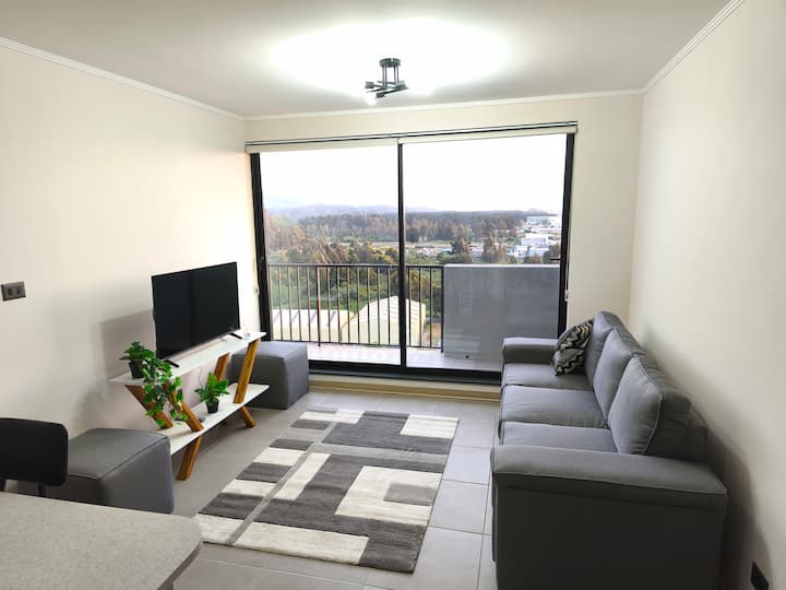 Depto Nuevo Y Amoblado Por Días, Semanas O Meses. - San Pedro de la Paz