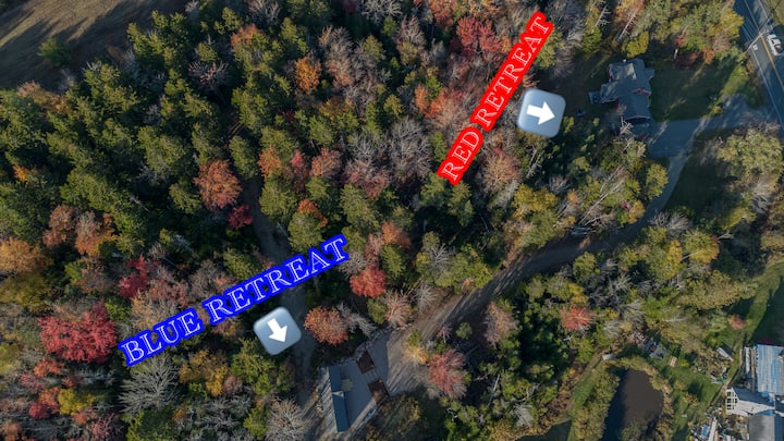 Red & Blue Retreat@ Acadia National Park - Parque Nacional Acadia