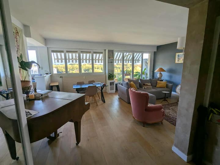 Grand Appartement Avec 2 Chambres-quais Du Rhône - Caluire-et-Cuire