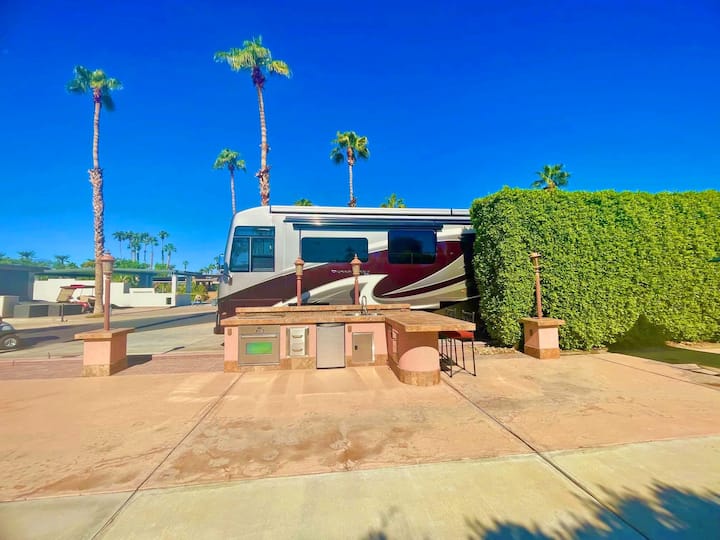 Rv Lot With Kitchen + Free Golf + Resort - Indio, CA