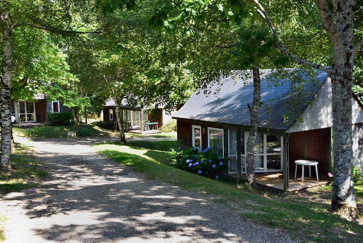 Chalet Dans Un Camping Sur Le Gr 65 - Lac de Maury