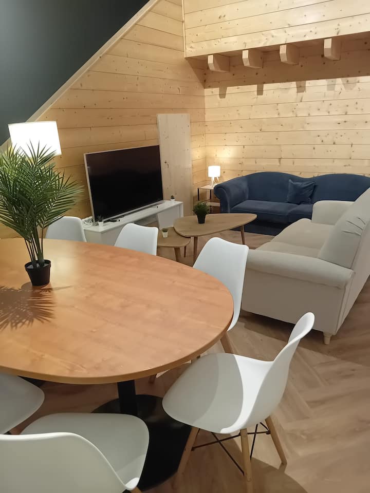 Nouveau Appartement-terrasse & Spa D'amélie - Parc de Schoppenwihr