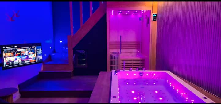 Le Spa Dunois 2 - Loft Sauna & Jacuzzi Privatifs - Châteaudun