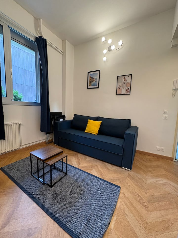 Studio éQuipé Proche Paris Avec Parking - Porte d'Italie