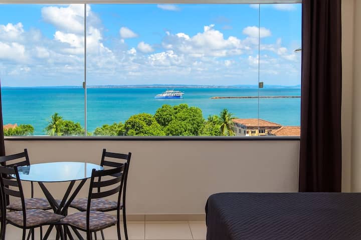 Apto. Em Itaparica/vista Mar/condomínio Fechado - Itaparica