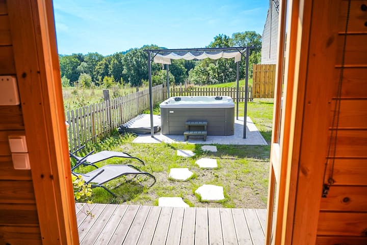 Chalet Ô Dobby Magie Jacuzzi & Sérénité En Ardenne - Nassogne