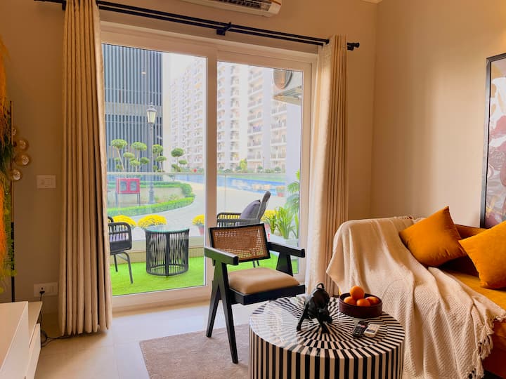 The Upper House Apartment|pool|wshingmchn|sit Out| - Sohna