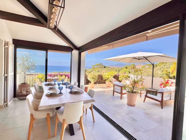 Villa Vue Mer, 3mn Plage D’agosta (Porticcio) - Ajaccio