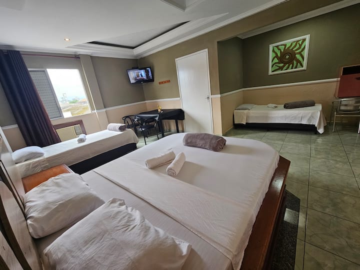 Suite Privativa 2 Cama De Casal Em Hotel Em Santos - Santos