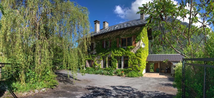 Ecole De Taconnaz - 2 Chambres - 6 Pers-jardin - Les Houches